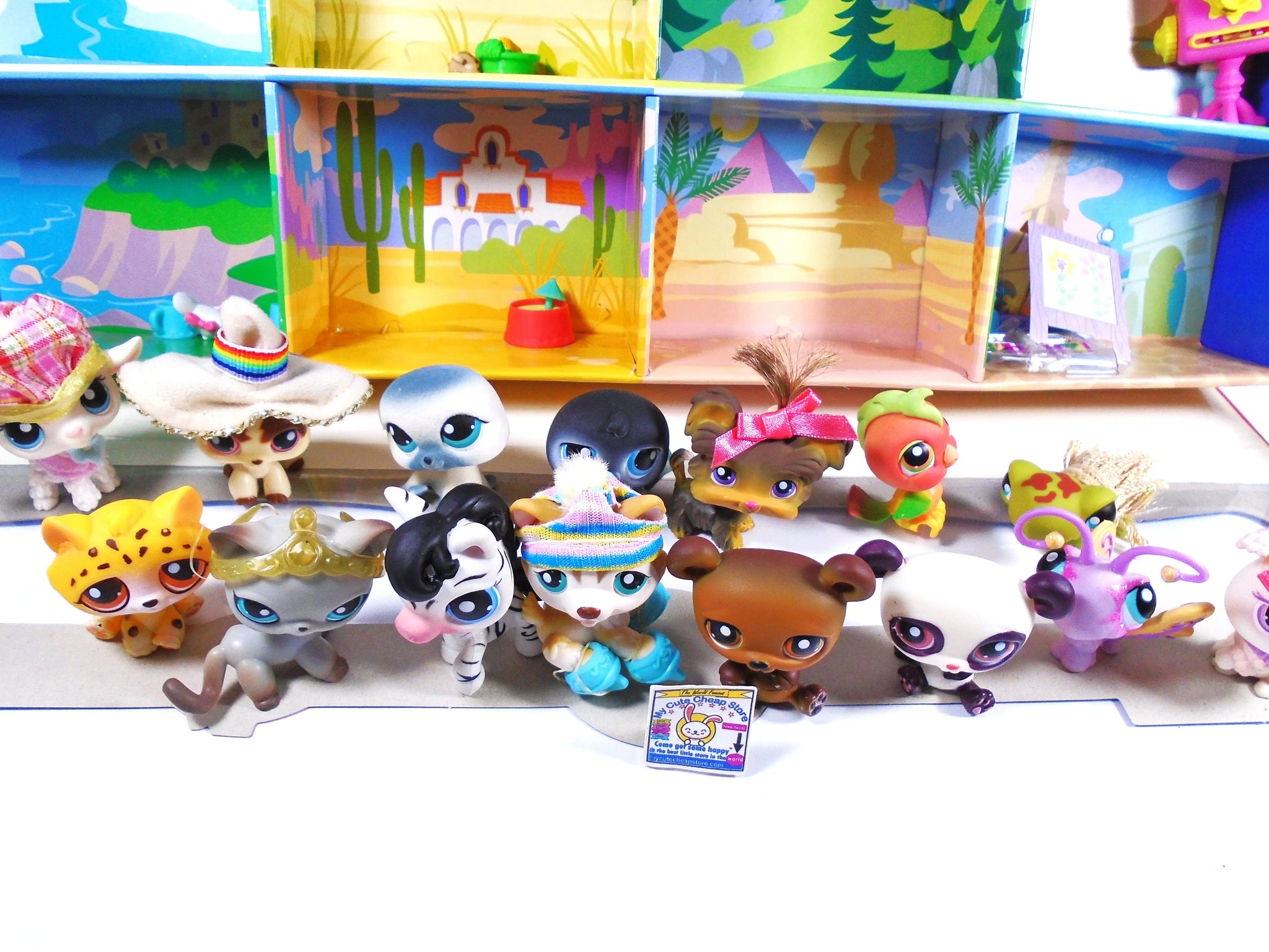Littlest Pet Shop Around the World Set Open Box– My Cute Cheap Store